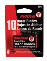 Red Devil Carbon Steel Single Edge Carded Razor Blade (Red Devil 3270 ...