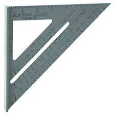 Swanson Tools Big 12 Aluminum Speed Square with Black Graduations ...