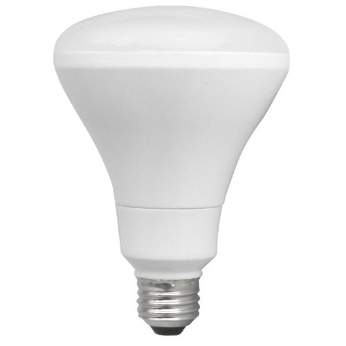 TCP Lighting 9.5W 5.4-in LED Elite Bulb, E26, BR30, 120V, 850 lm, 2700K ...