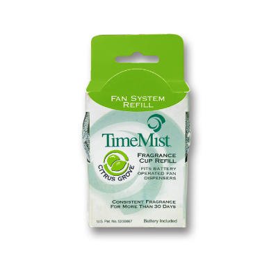 Timemist Citrus Grove, Fan Fragrance Cup Refills-1-oz (Timemist 30 ...