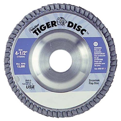4.5" Tiger Disc Abrasive Flap Disk 60 Grit ( 50514) | HomElectrical.com