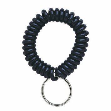 PM Black Plastic 6 in Coil Key Chain (PM PMC04995) | HomElectrical.com