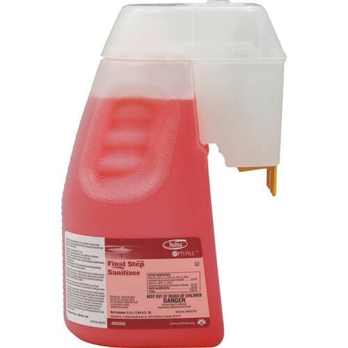 Diversey Suma Final Step Optifill Dispensing System 2.5 Liter Bottle ...