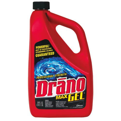 SC Johnson Drano Max Gel Clog Remover 32 oz. Bottle (SC Johnson ...