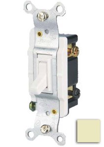GP 15 Amp 3-way Toggle Switch, Ivory (GP SES01B-I) | HomElectrical.com
