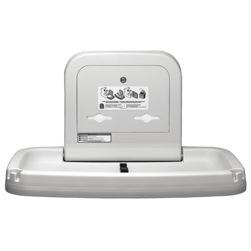 Koala Kare Gray Horizontal Baby Changing Station (Koala Kare KB200-01 ...