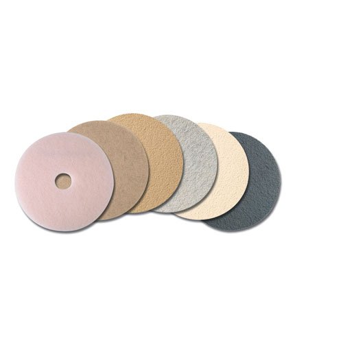 3M Tan 20 in. Round Ultra High-Speed Burnishing Floor Pads (3M 5606 ...