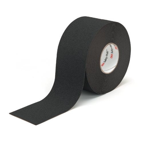 3M Safety-Walk Black 4 in. Medium Resilient Tread Rolls (3M 19296 ...