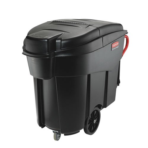Mega Brute Black mobile 120 Gal Waste Collector ( 9W73 BLA ...