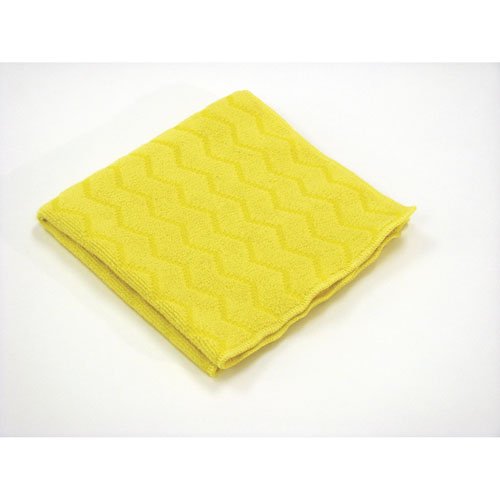 Rubbermaid Yellow Standard Microfiber Cloth 16X16 (Rubbermaid Q610 YEL ...