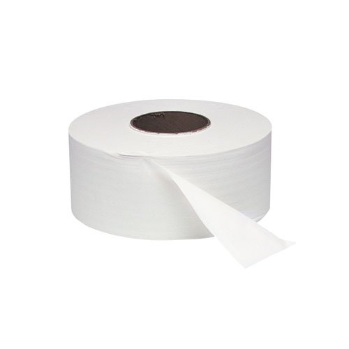 Windsoft Jumbo Roll Toilet Tissue, 2-Ply, White (Windsoft 202 ...