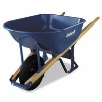 Jackson Tools 6 Cubic Ft Steel Tray Contractor Wheelbarrow (Jackson ...