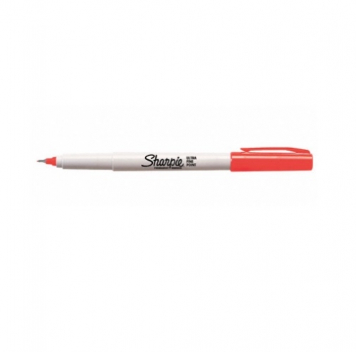 Sharpie Sharpie Ultra Fine Permanent Marker, Red (Sharpie 37002 ...