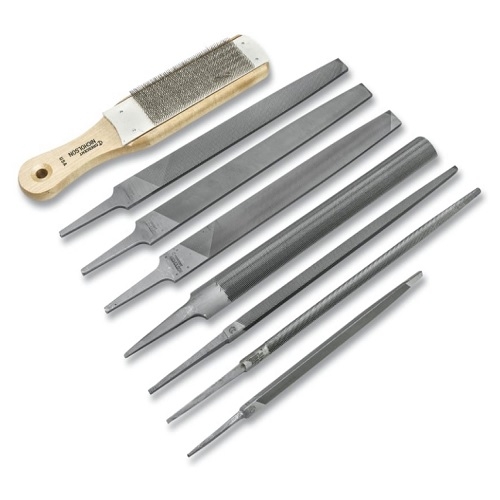 Nicholson 8 Piece Machinist File Set, 7-in, 10-in (Nicholson 22025NNN ...