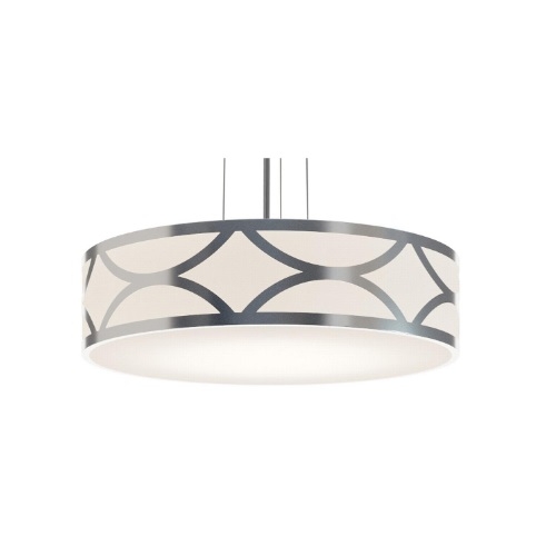 AFX 24-in 25W Lake Pendant Light, 3-Light, E26, 120V, Nickel (AFX ...