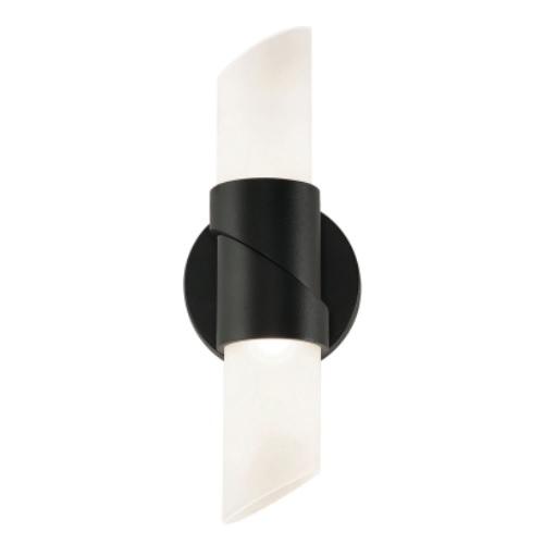 AFX 13W LED Slice Wall Sconce, 1400 lm, 120V, 3000K, Black (AFX ...