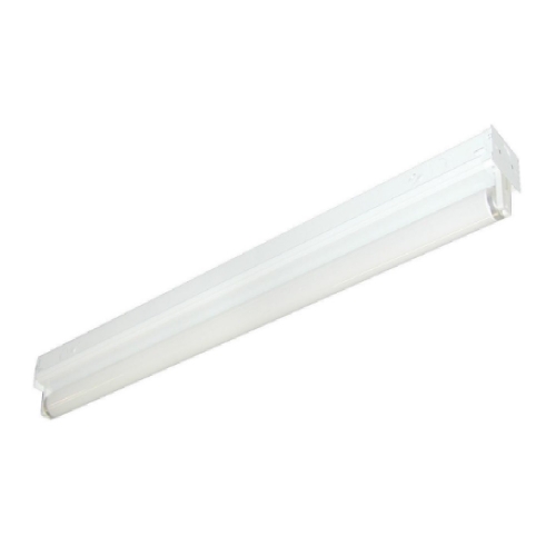 AFX 18-in LED T8 Striplight Fixture w/o Bulb, Non-Dim, G13, 120V, White ...