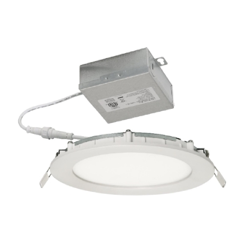 AFX 7-in 13W LED Tuck Downlight, Dim, 1170 lm, 120V, Select CCT, Black ...
