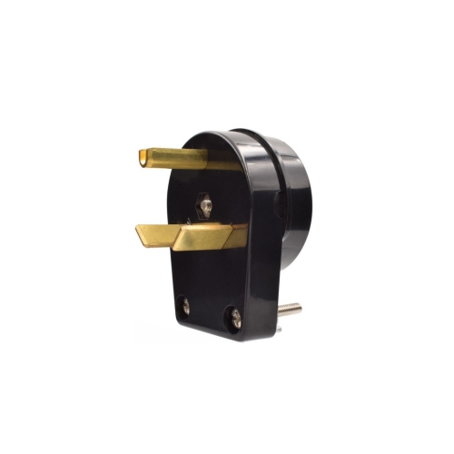 Aida 30A Travel Trailer Plug, 2-Pole, 3-Wire, 125V (Aida 030766 ...