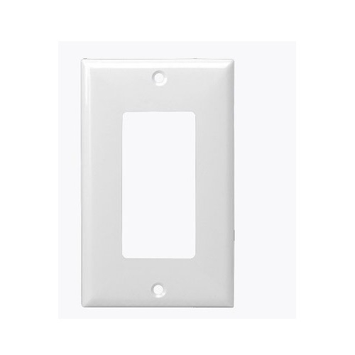 Aida 1-Gang Wall Plate, Decora, Thermoset, Ivory (Aida 052312) | HomElectrical.com