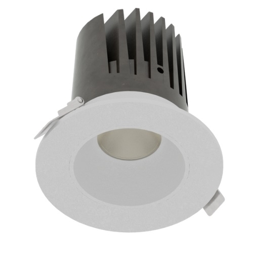 American Lighting 4-in 15W Downlight, White finish, 120V AC (American ...