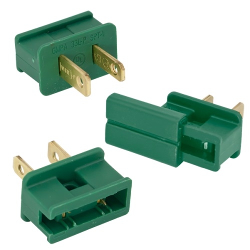 American Lighting Female/Inline Connectors, Bag of 25, SPT-2, Green ...