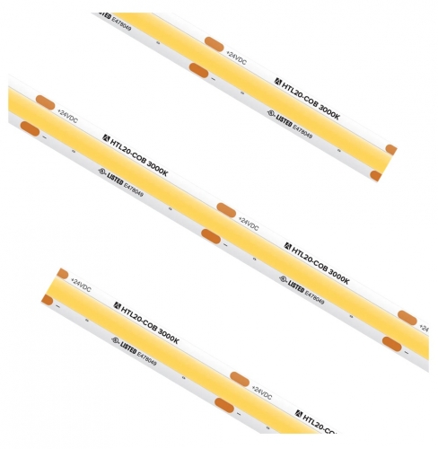 American Lighting 2.19W/ft 100-ft COB Tape Light, IP54, 220lm, 24V, 5000K (American Lighting ...