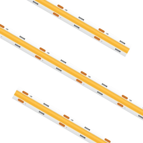 American Lighting 3W/ft 49.2-ft High Output COB Tape Light, 24V, IP54 ...
