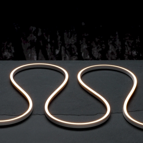American Lighting 2.43W/ft 16.4-ft Minuet 4x6 Neon Strip Light, 24V ...