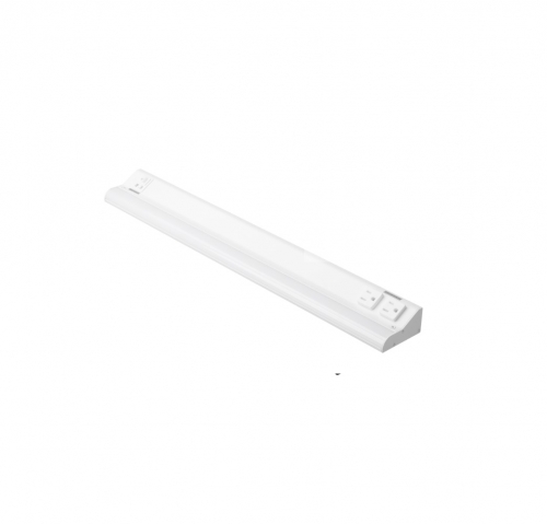 American Lighting 15W 24-in LED Undercabinet Light w/ Receptacles, 120V ...