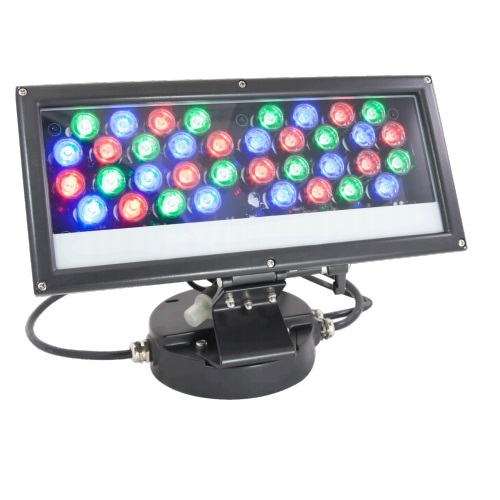 American Lighting 13-in 50W RGB High Impact Array Wall Washer, Dimmable ...