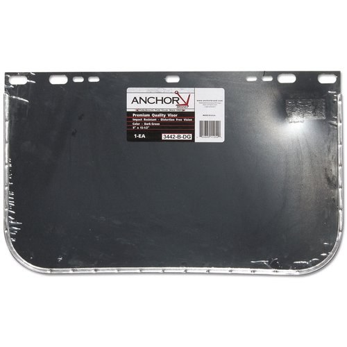 Anchor 9 X 15.5 Dark Green Bound Visor For Jackson (Anchor 3442-B-DG ...