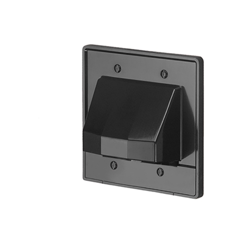 Arlington 2-Gang Reversible Cable Entrance Plate w/ Removable Plate ...