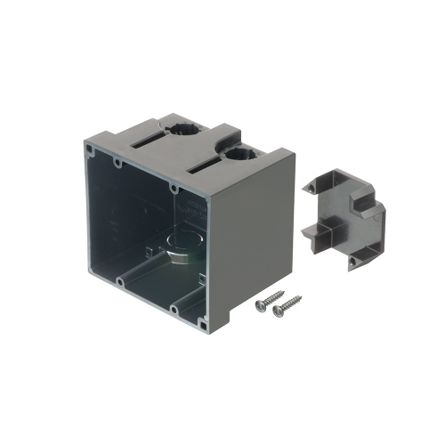 Arlington 2-Gang Box for SliderBar, Non-Metallic (Arlington SLB102 ...