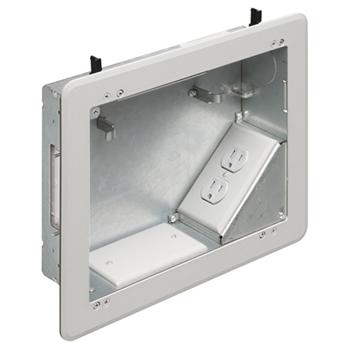 Arlington 8 X 10 Power & Low Voltage TV Box, Steel (Arlington TVBS810 ...