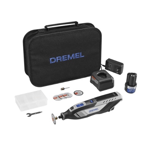 Dremel 8250 Series Cordless Brushless Rotary Tool Kit w/ Case, 12V ...