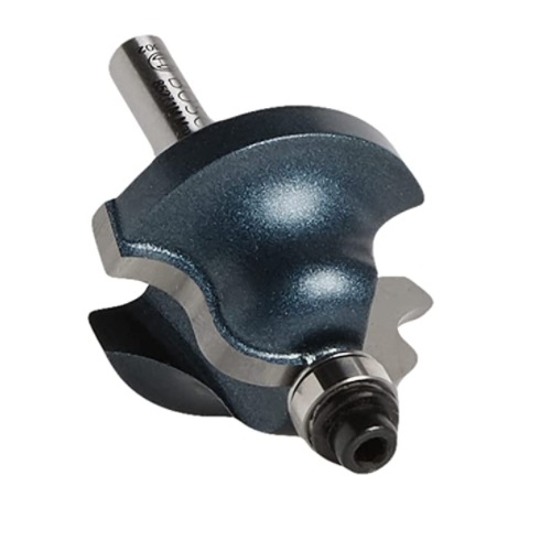 Bosch 1/4-in x 3/4-in Roman Ogee Router Bit, Carbide Tipped, 2-Flute ...