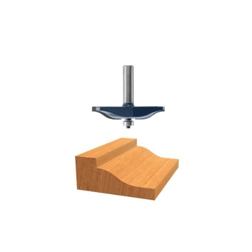 Bosch 3-3/8-in x 9/16-in Ogee Raised Panel Bit, Carbide Tipped, 2-Flute ...