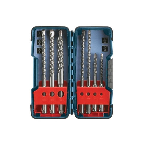 Bosch 7 pc. Bulldog Rotary Hammer Bit Set (Bosch HCK001 ...