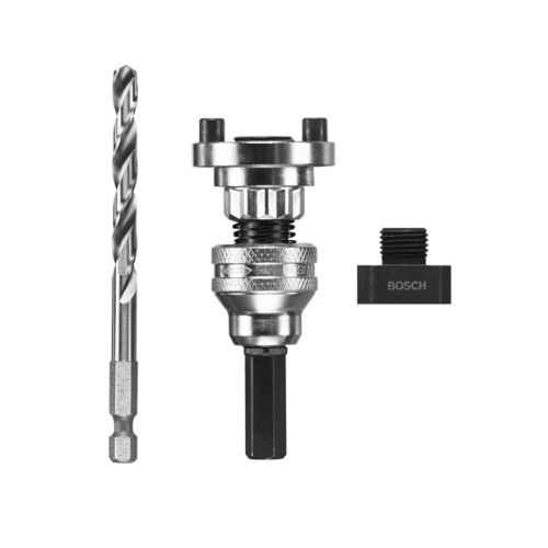 Bosch SpinLOCK Arbor w/ High-Speed Steel Pilot Bit (Bosch HSA-HS ...
