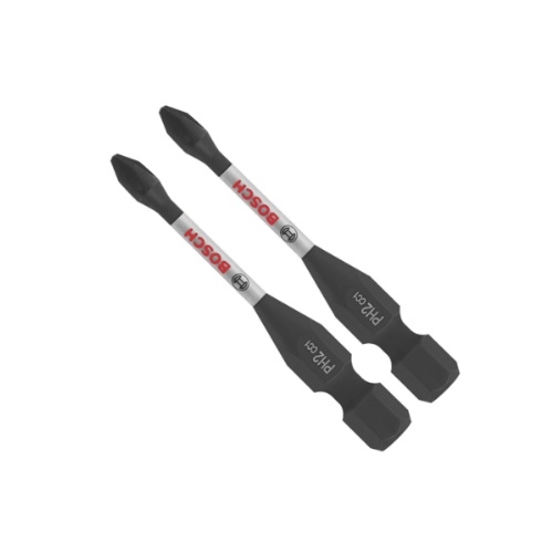 Bosch 2-in Driven Impact Power Bit, P2, 2 Pack (Bosch ITDPH2202 ...