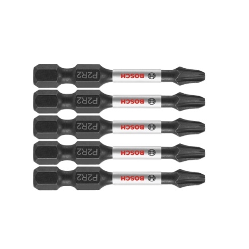 Bosch 2-in Impact Tough Power Bit, Combo, P2R2, 5 Pack (Bosch ITP2R2205 ...