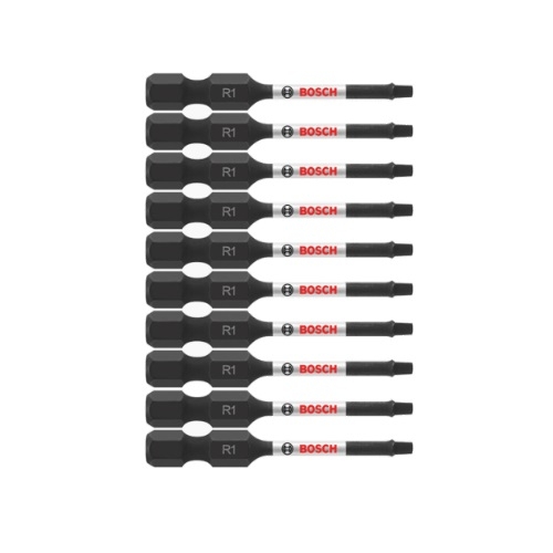 Bosch 2-in Impact Tough Power Bit, R1, 10 Pack (Bosch ITSQ12B ...