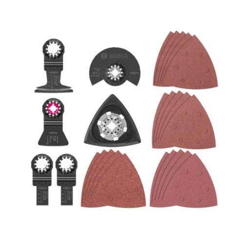 Bosch 26 pc. Starlock Multi-Purpose Accessory Set (Bosch OSL026 ...