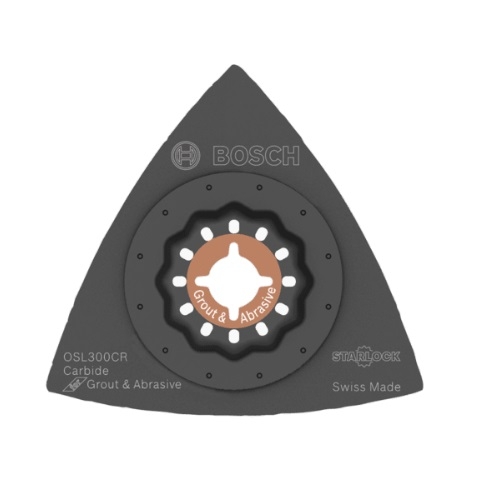 Bosch 3-in Starlock Delta Rasp, Carbide Grit (Bosch OSL300CR ...