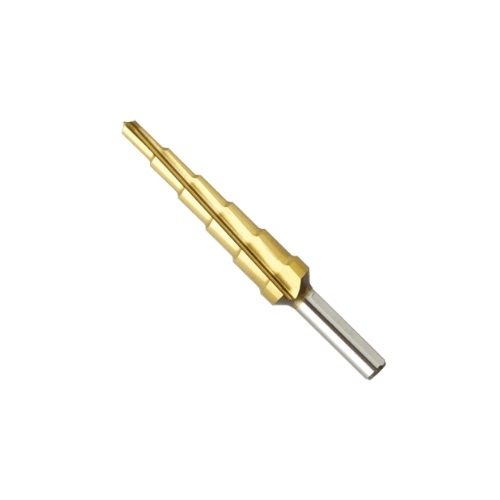 Bosch 3/16-in to 1/2-in Step Drill Bit, Titanium (Bosch SDT6 ...