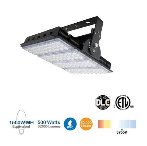 NovaLux 500W Linear LED High Bay, 2000W MH Replacement, 62500 Lumens ...
