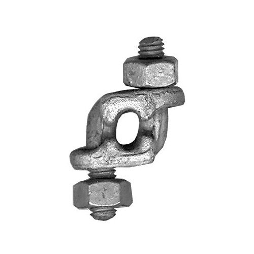 Columbus McKinnon Orange Mid-Grip Double Saddle Wire with Rope Clips ...