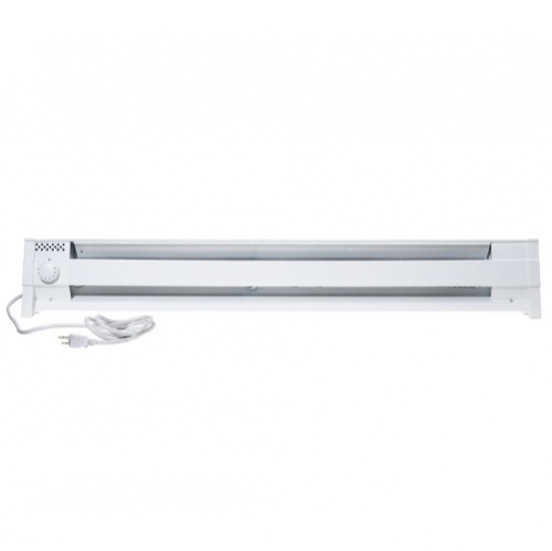 Cadet 48-in 1500W Portable Electric Baseboard Heater Plug-in, 120V ...