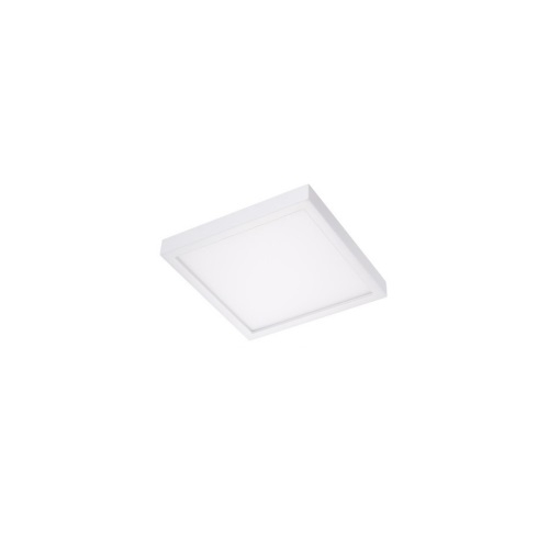 CyberTech 12-in 22W LED Square Ceiling Light, Dimmable, 1320 lm, 120V ...